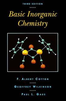 Basic Inorganic Chemistry 9780471505327 | Gangarams