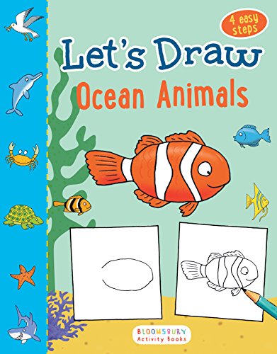 Let's Draw Ocean Animals 9781681196725 | Gangarams