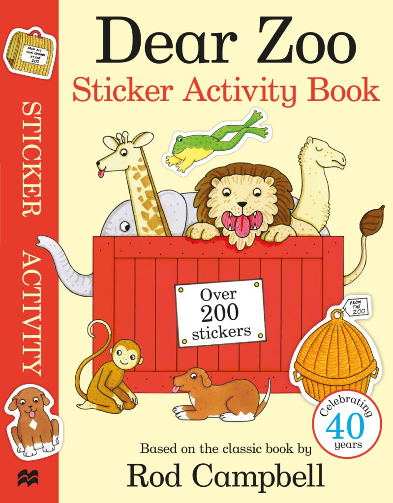 Dear Zoo Sticker Activity Book 9781529074680 | Gangarams
